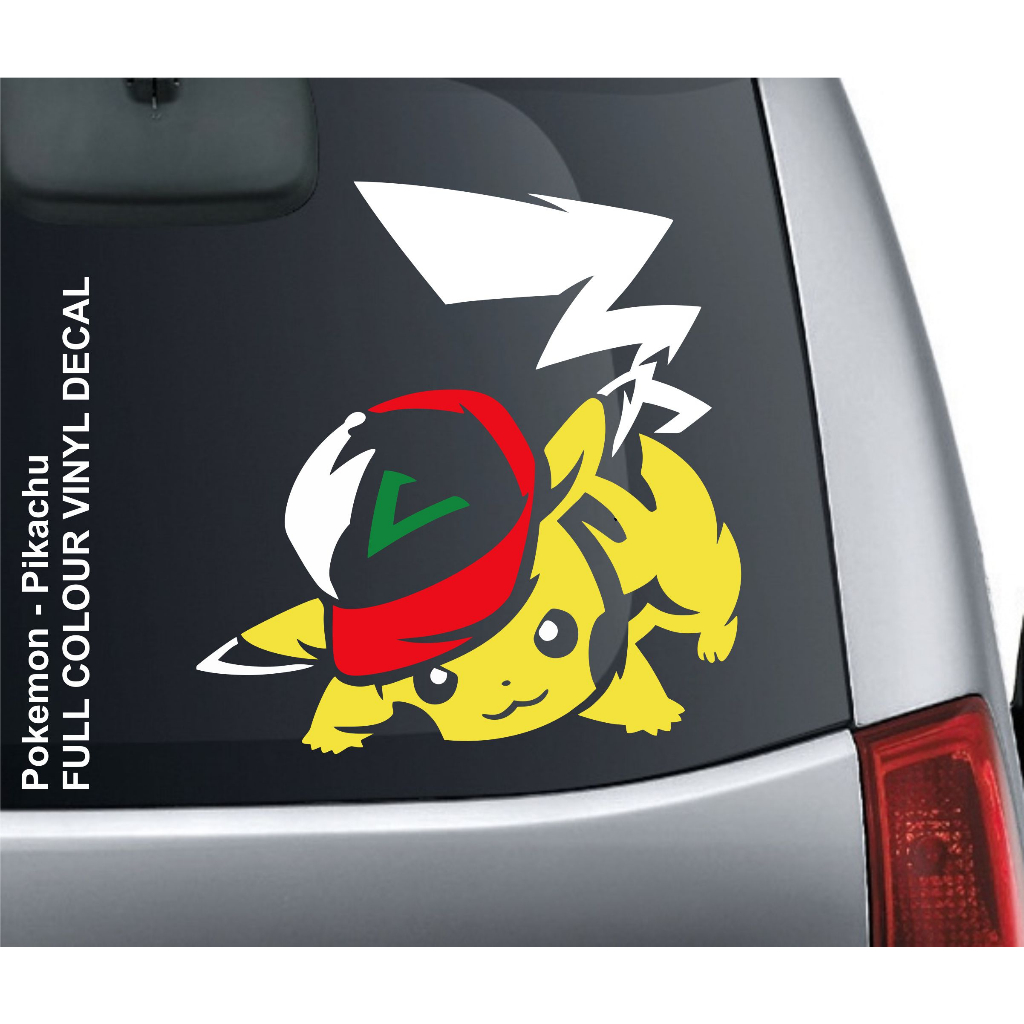 Jual Sticker Cutting Pokemon Pikachu Anime Lucu Unik | Shopee Indonesia