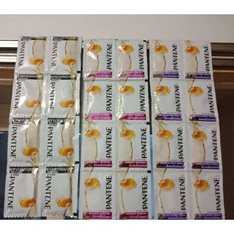 Jual (1 RENCENG) Pantene Kondisioner Rambut Rontok Sachet 1 Lusin / 12 ...