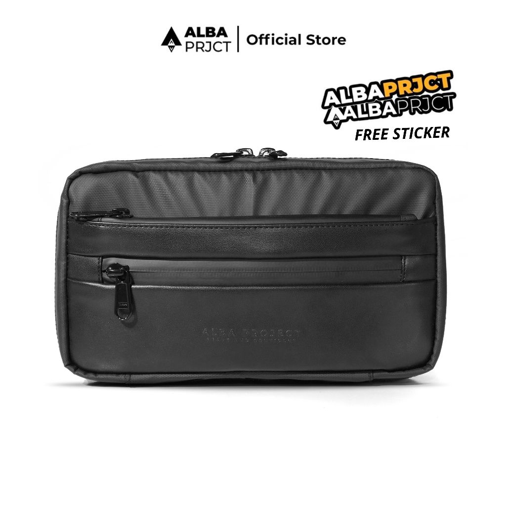 Jual ALBA PROJECT Official - Handbag "BLACK DALTON" 3 in one - Hand Bag ...