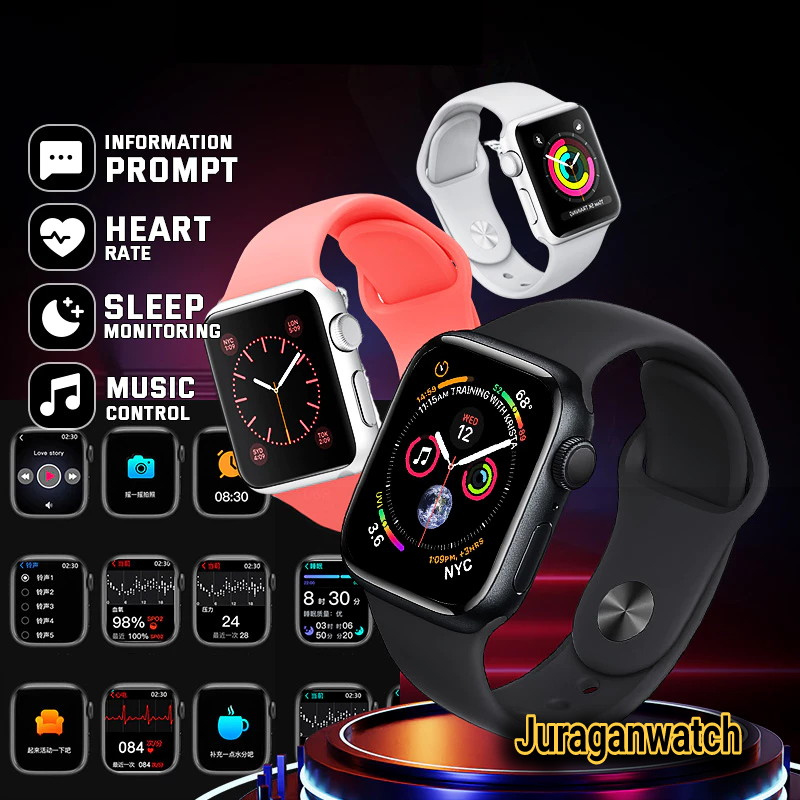 Jual Jam Tangan Pintar Hp Android Smartwatch Sport Layar Sentuh Fitness ...