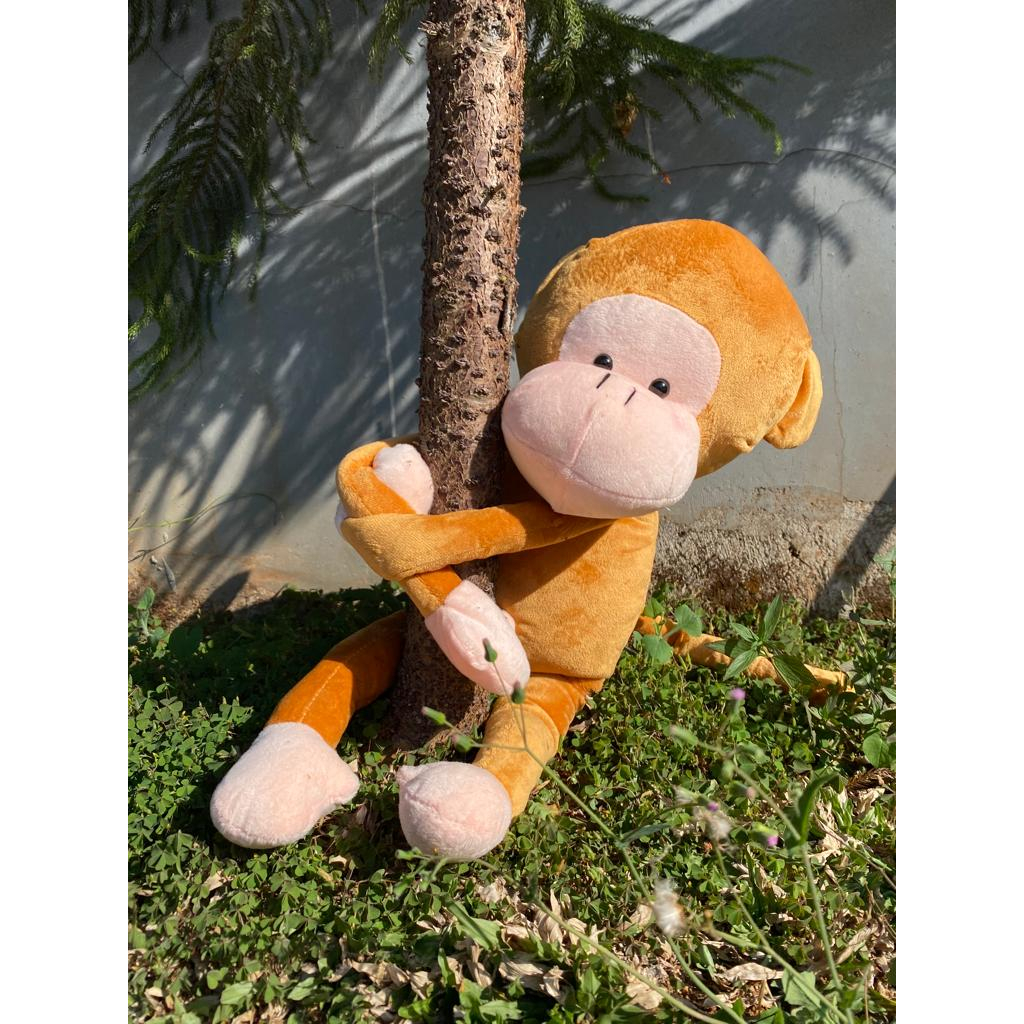 Jual Boneka Monyet Kaki Panjang Ukuran 65 cm | Shopee Indonesia