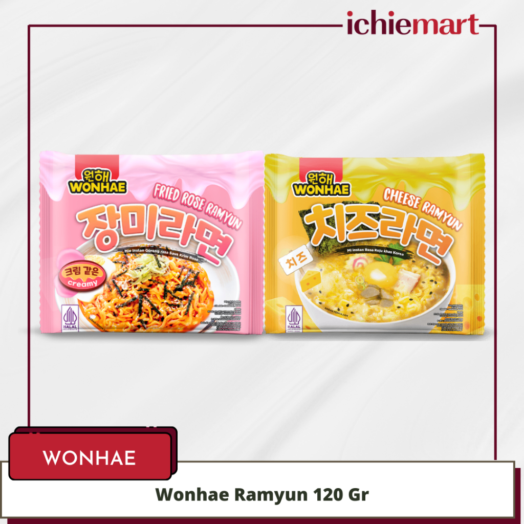Jual Wonhae Ramyun 120 Gr - Cheese Ramyun / Fried Rose Ramyun | Shopee ...