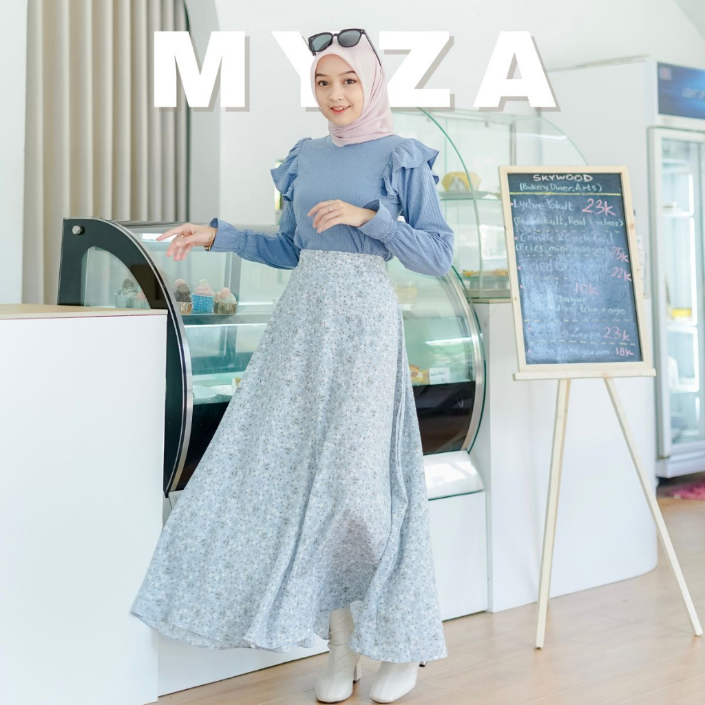 Jual [myza] FLORYN ONE SET (atasan dan bawahan) | Shopee Indonesia