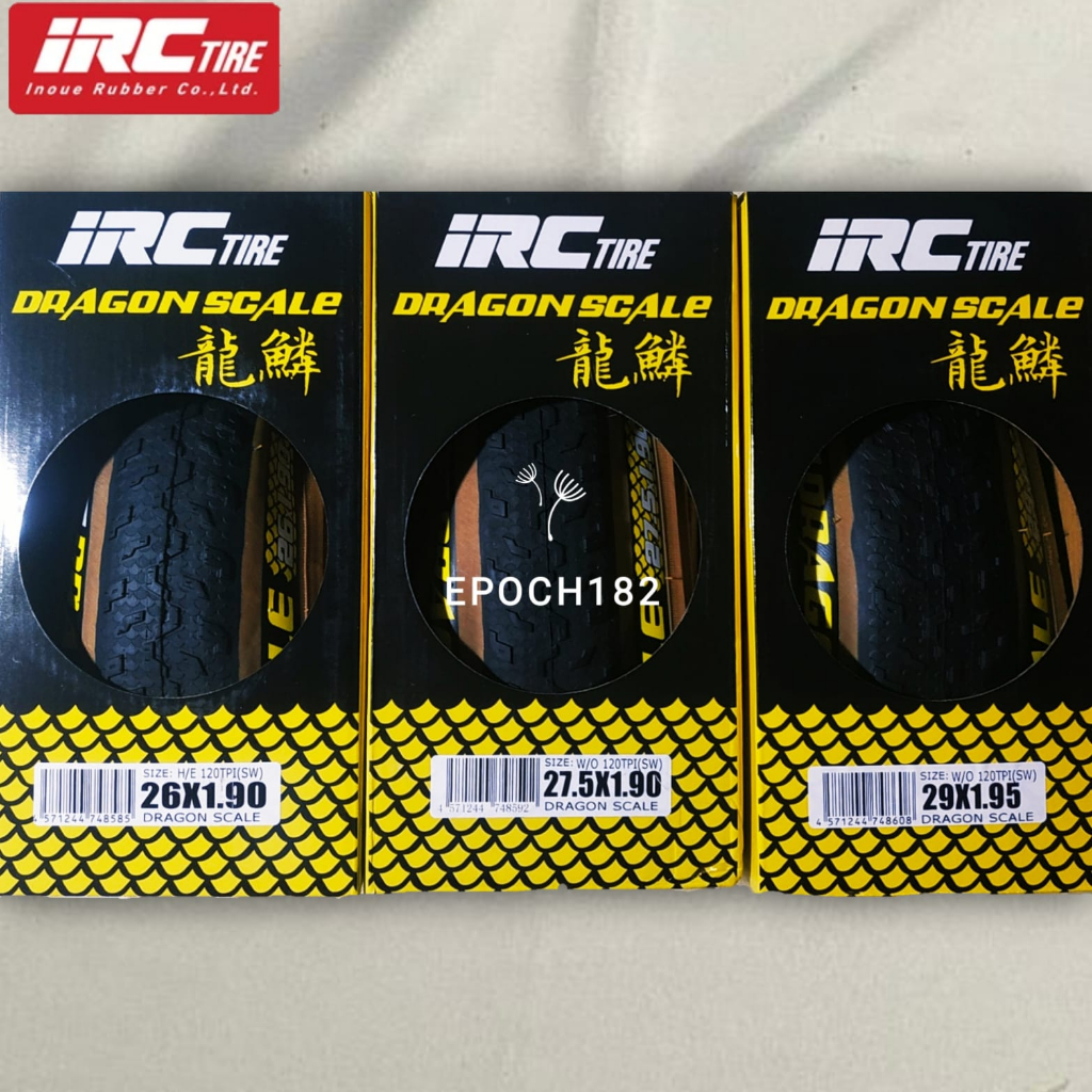 Jual Ban Luar Sepeda IRC Dragon Scale 26 x 1.90, 27.5 x 1.90 & 29 x 1. ...
