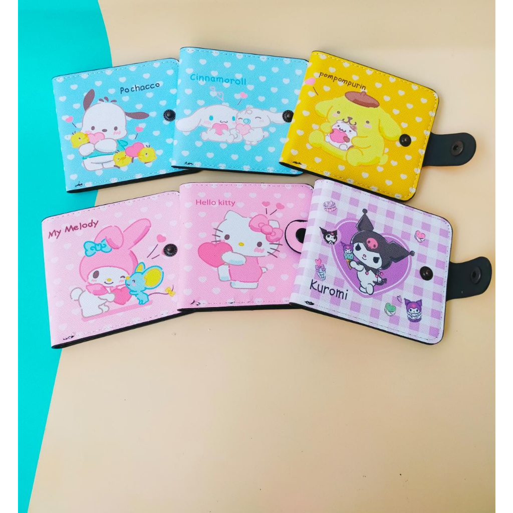Jual Dompet Anak Perempuan sanrio wallet cinamoroll kuromi melody ...