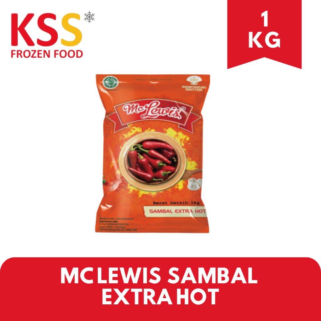 Jual MC LEWIS SAMBAL EXTRA HOT 1 KG | Shopee Indonesia