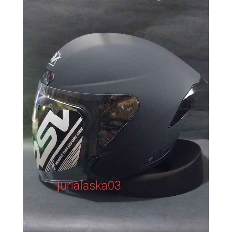 Jual HELM RSV NEW WINDTAIL POLOS | RSV HELM HALF FACE | Shopee Indonesia