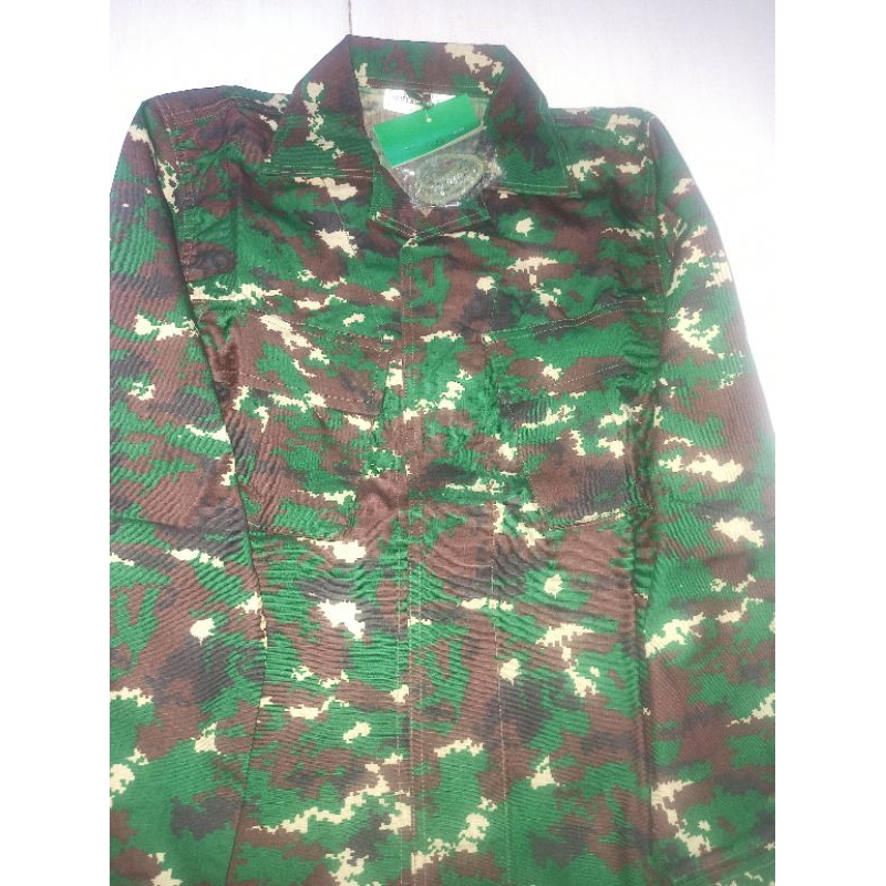 Jual baju PDL TNI AD kasad/NKRI | Shopee Indonesia