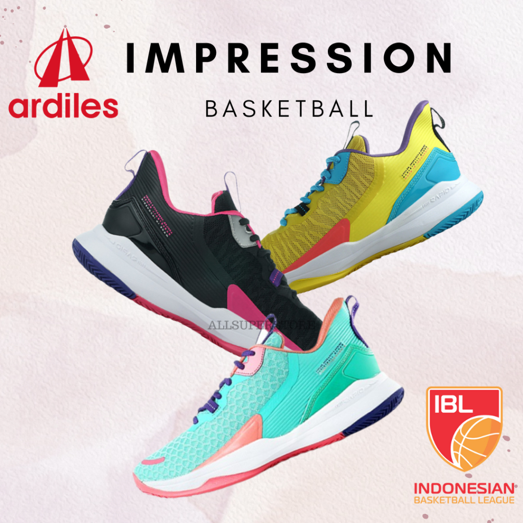 Jual Ardiles Impression Sepatu Basket Sepatu Olahraga Basket Unisex ...