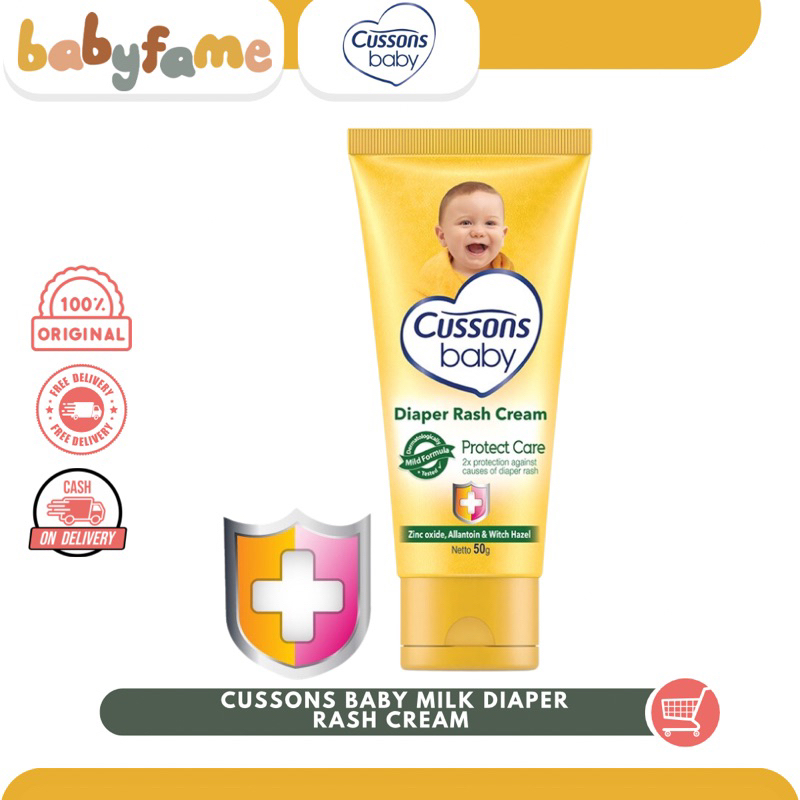 Jual CUSSONS BABY DIAPER RASH CREAM | 50GR | KRIM BAYI | Shopee Indonesia