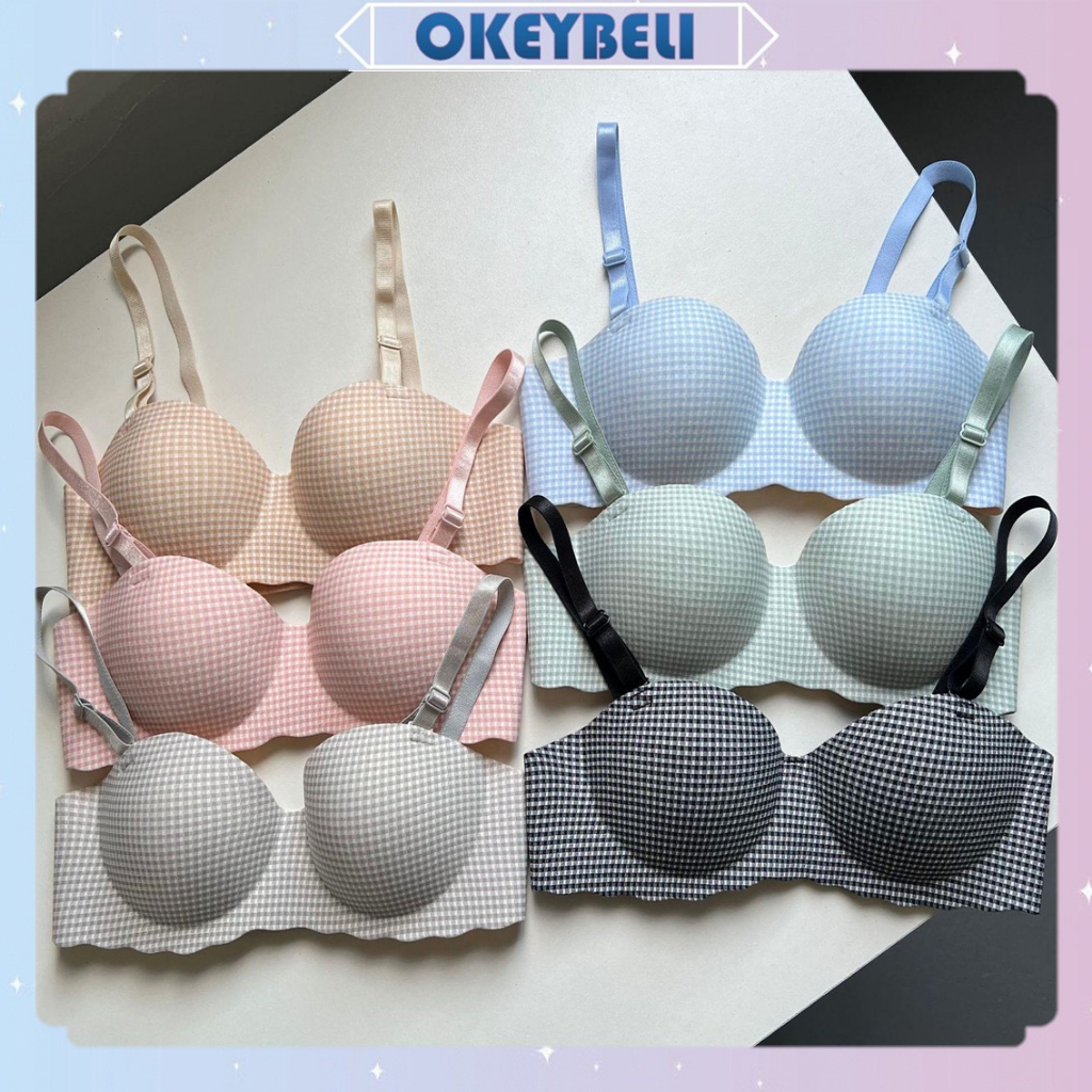 Jual •OKEY BELI•BR1388 Bra Bh Renda Wanita PushUp Seksi Seamless Sexy ...