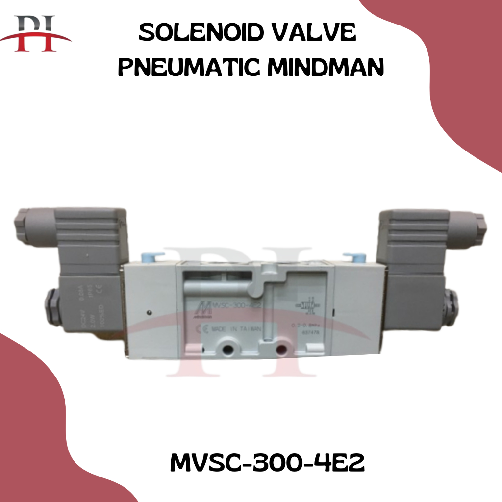 Jual SOLENOID VALVE MVSC-300-4E2 MINDMAN | Shopee Indonesia