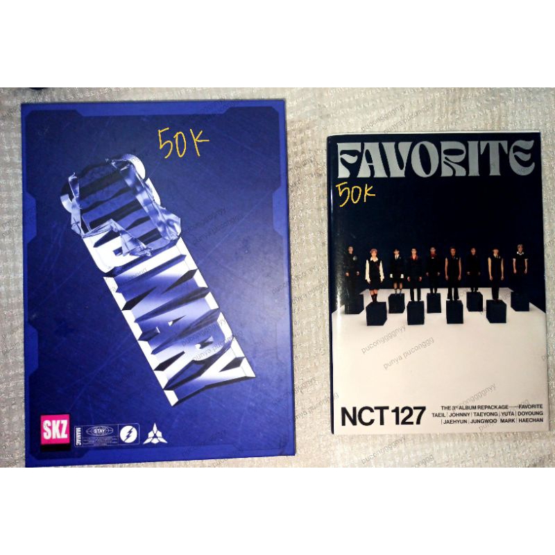 Jual album official stray kids ordinary NCT 127 favorite unsealed ...