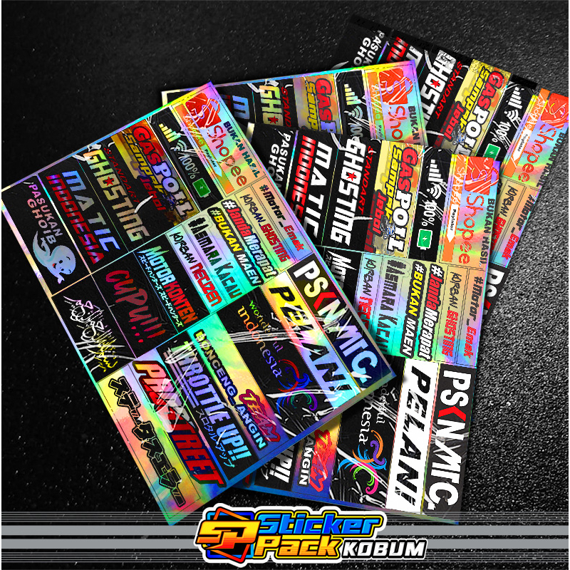 Jual Stiker Pak Hasil Shopee Stiker Pack Terlaris Dan Terbaru Stiker ...