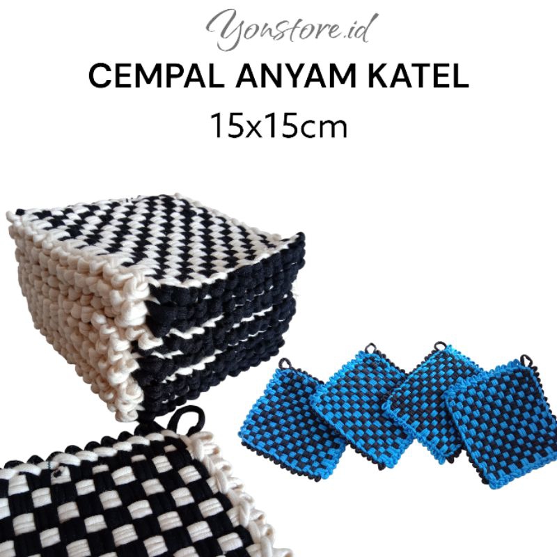 Jual Cempal katel 1 Lembar (Pcs) panci anti panas perlengkapan dapur ...