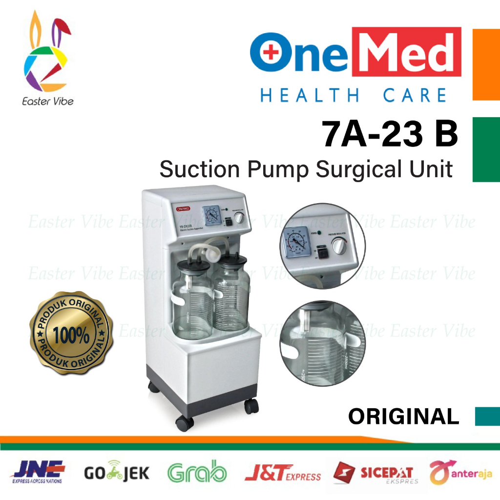 Jual OneMed 7A 23 B Suction Pump Surgical Unit Alat Penyedot Dahak ...