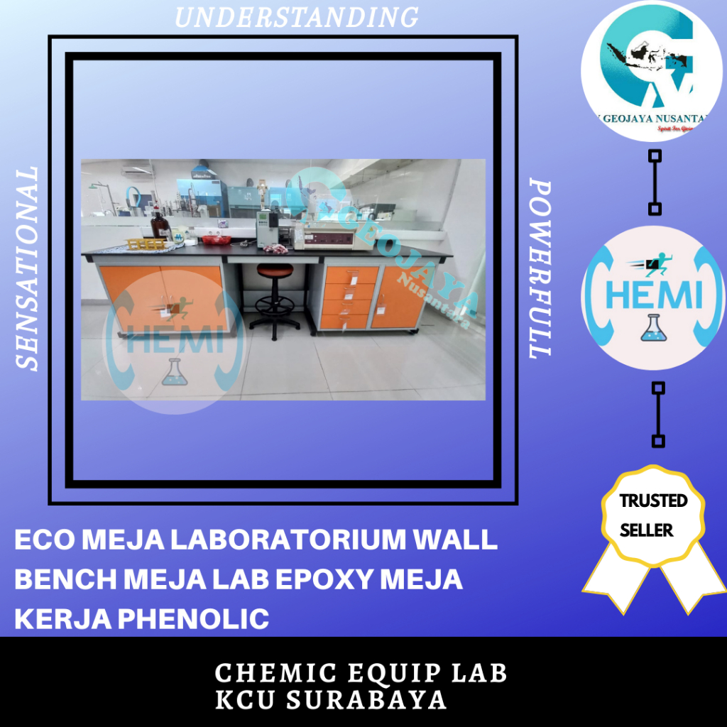 Jual ECO MEJA LABORATORIUM WALL BENCH MEJA LAB EPOXY MEJA KERJA ...
