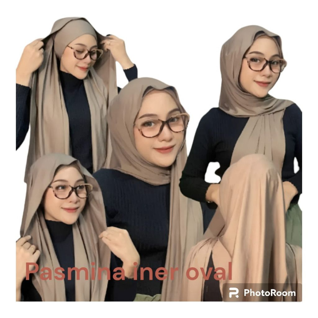 Jual HIJAB INSTAN PASHMINA INER BANDO JERSEY|| INSTAN PASHMINA OVAL INER BANDO JERSEY|| PASHMINA ...