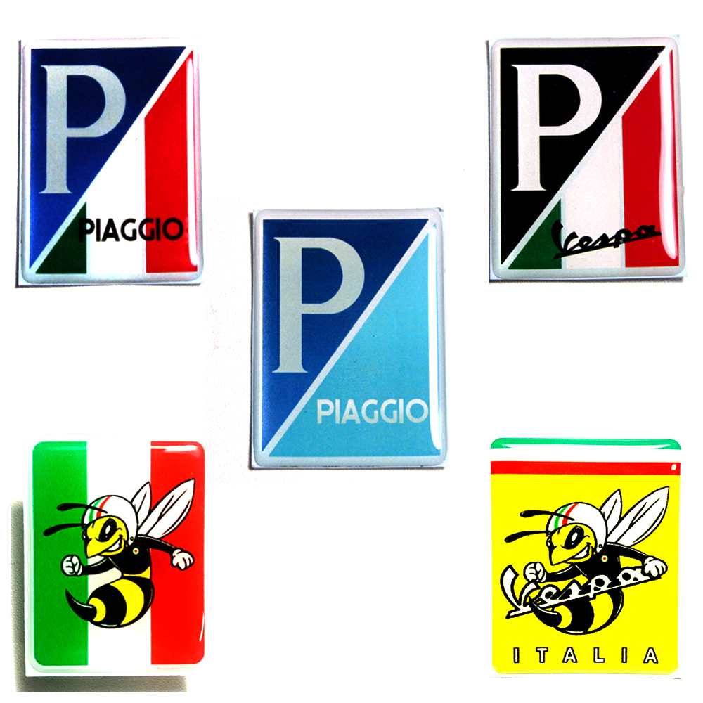 Jual Stiker Logo DASI VESPA PIAGGIO Stiker Emblem Timbul Lentur 3D ...