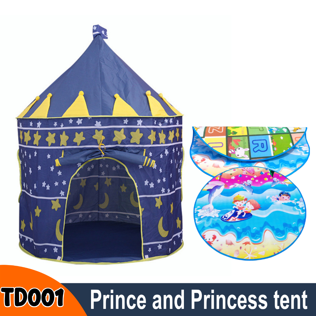 Jual Tenda karakter Tenda camping Tenda Anak Model Castle Kado Mainan ...