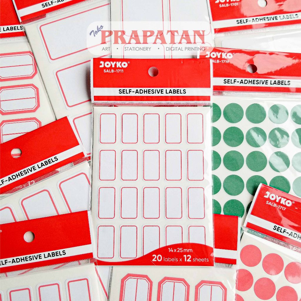 Jual Joyko Self Adhesive Label SALB | Sticker Label | Shopee Indonesia