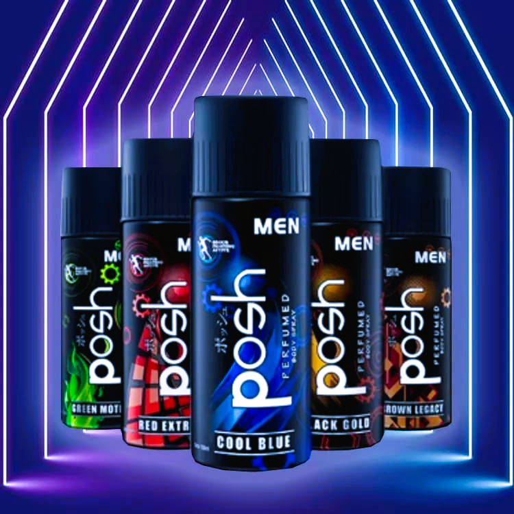 Jual POSH Spray Cologne Men Botol 150ML | Shopee Indonesia