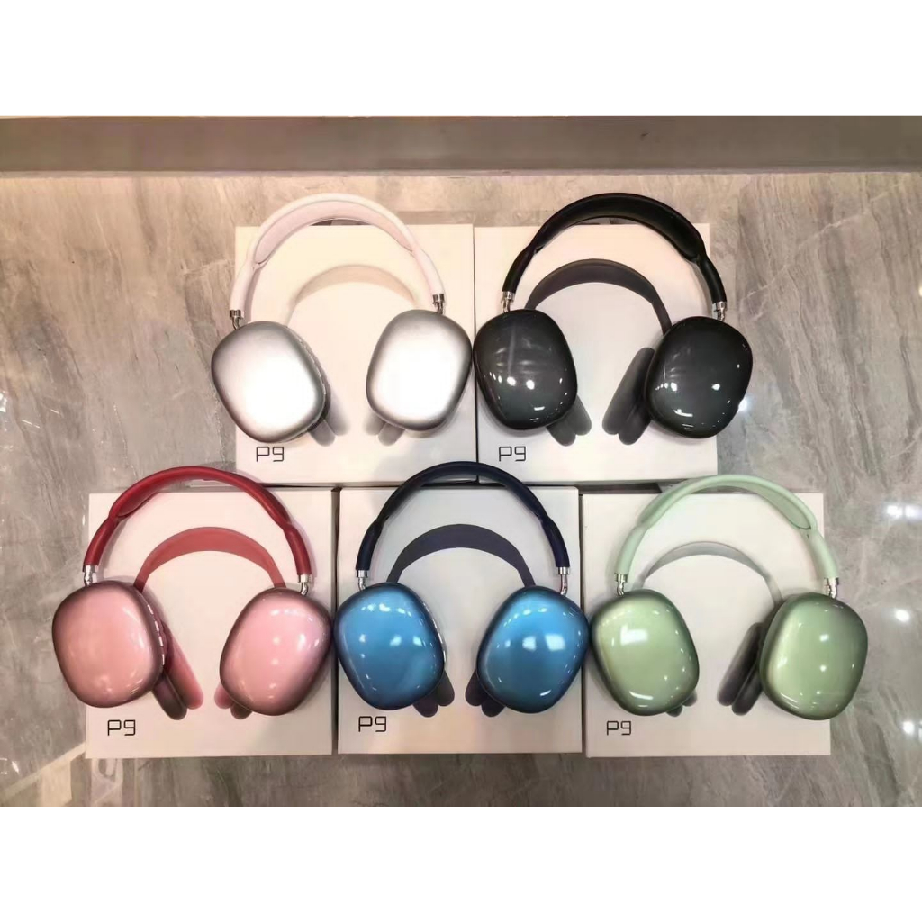 Jual P9 Headphone Bluetooth Android P9 Over Ear Headphones HIFI Stereo ...