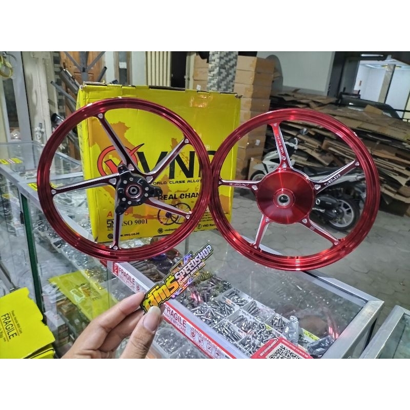 Jual VELG VND AK55 RING 14 DAN RING 17 AEROX OLD/AEROX NEW V1/GEN 1 DAN V2/GEN 2 MODEL ENKEI ...