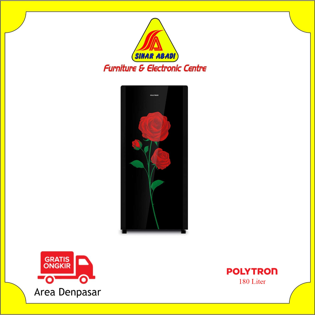 Jual Kulkas 1 Pintu Polytron PRA18CMS / CRX / MOB / DMY | Shopee Indonesia