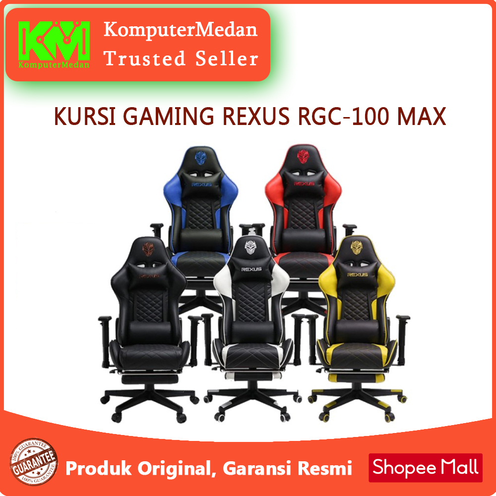 Jual Rexus Kursi Gaming RGC-100 MAX | Shopee Indonesia