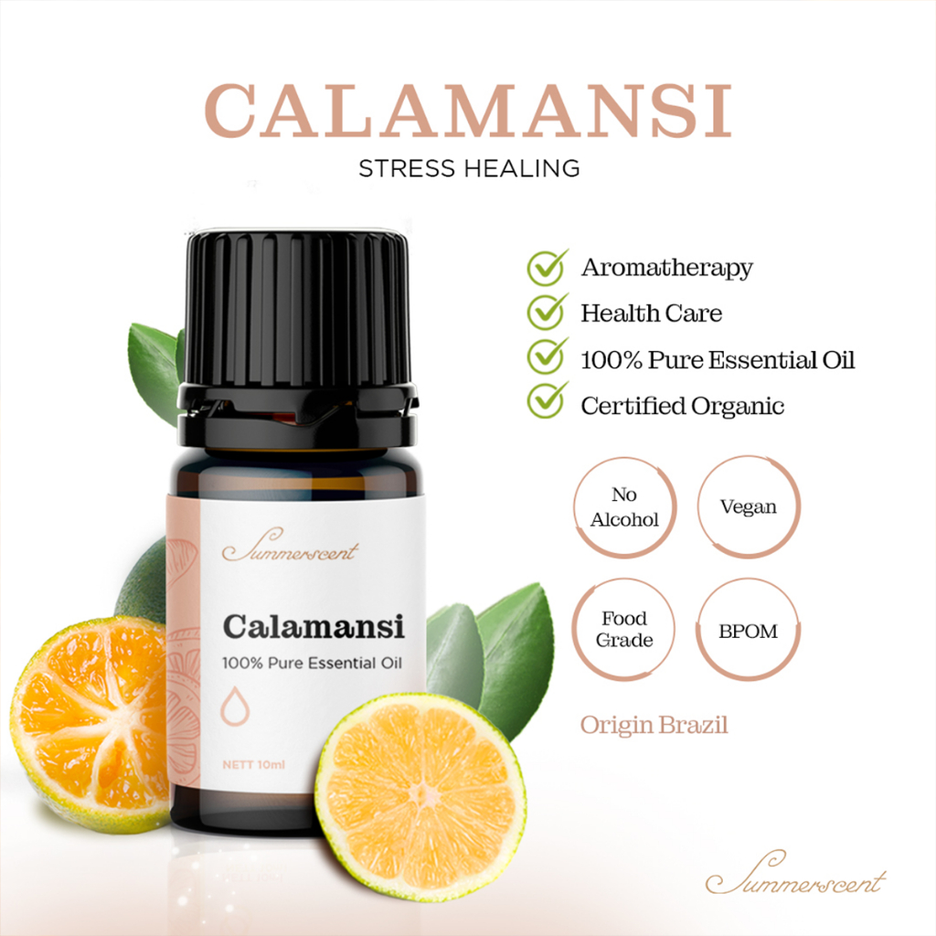 Jual Essential Oil Calamansi - Summerscent Pengharum 10 ML ...