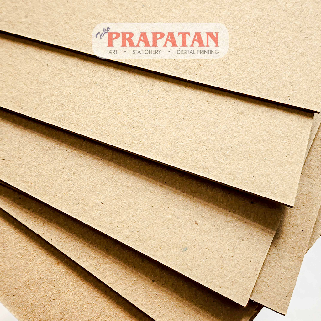 Jual Karton Board | Karton Coklat A3 ( 6 Lembar ) | Shopee Indonesia