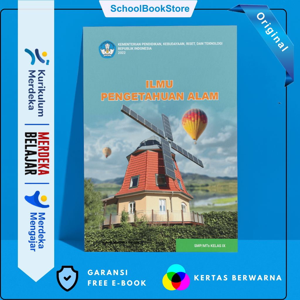 Jual Buku Paket IPA KELAS 9 SMP KURIKULUM MERDEKA BELAJAR / Buku Pelajaran Mapel Ilmu ...