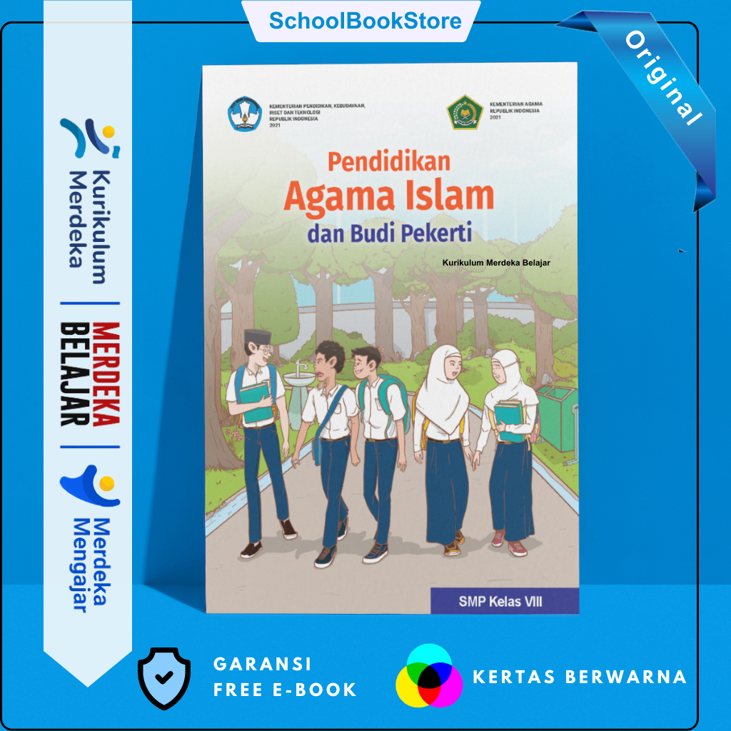 Jual Buku Paket Pai Kelas 8 SMP Kurikulum Merdeka / Buku Mata Pelajaran ...