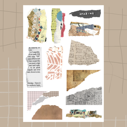 Jual [part 2] journal stickers | stiker untuk journal dan scrapbook ...