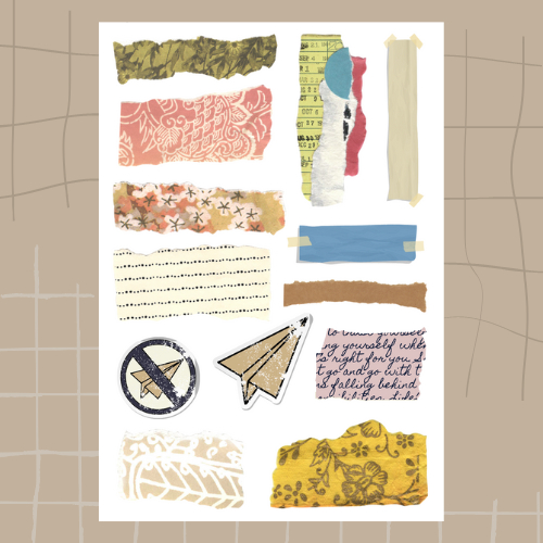 Jual [part 2] journal stickers | stiker untuk journal dan scrapbook ...
