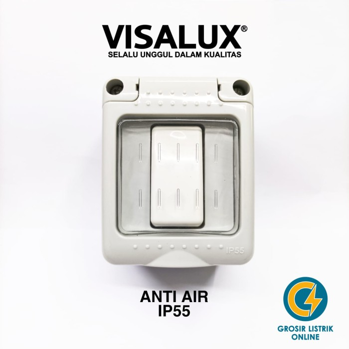 Jual Visalux Saklar Engkel Box Weatherproof Anti Air IP 55 WP VS 6110 ...