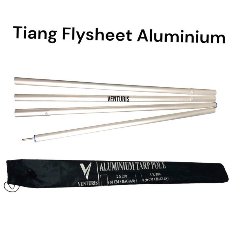 Jual Tiang Flysheet Alluminium - Tiang Kanopi Luar Ruangan - Tiang ...