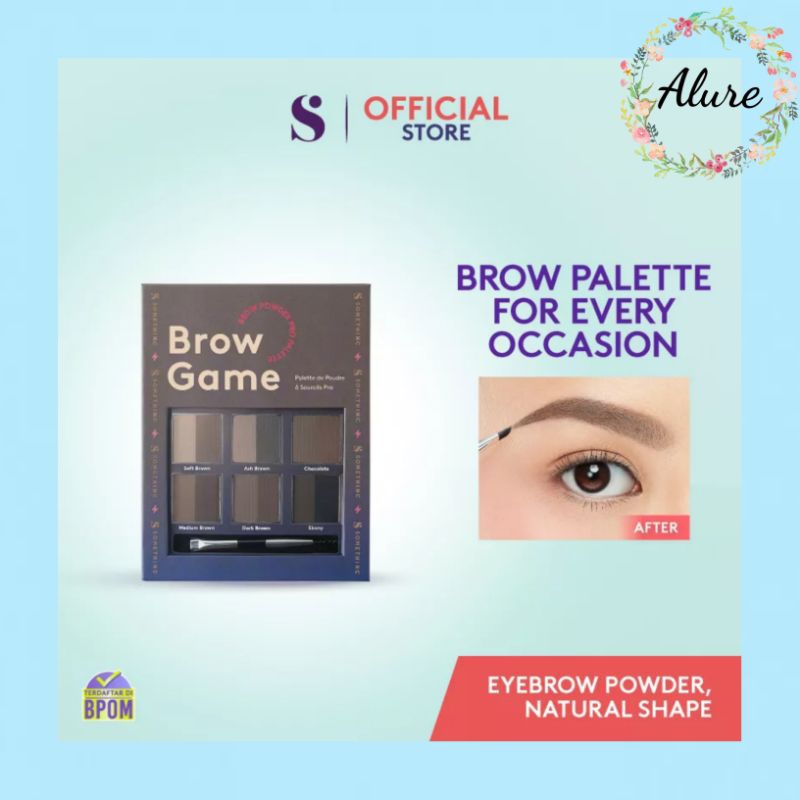 Jual Somethinc Brow Game Eyebrow Powder Palette 12 Warna | Shopee Indonesia