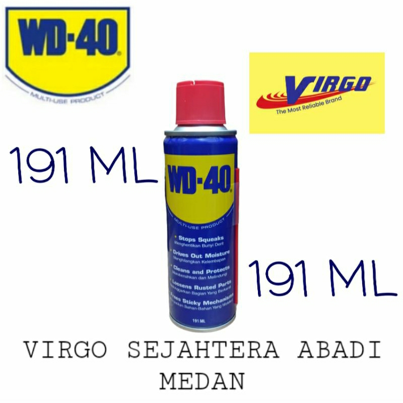 Jual WD40 191ml MULTI PURPOSE PELUMAS ANTI KARAT WD-40 WD 40 191 ML 6,5Oz | Shopee Indonesia