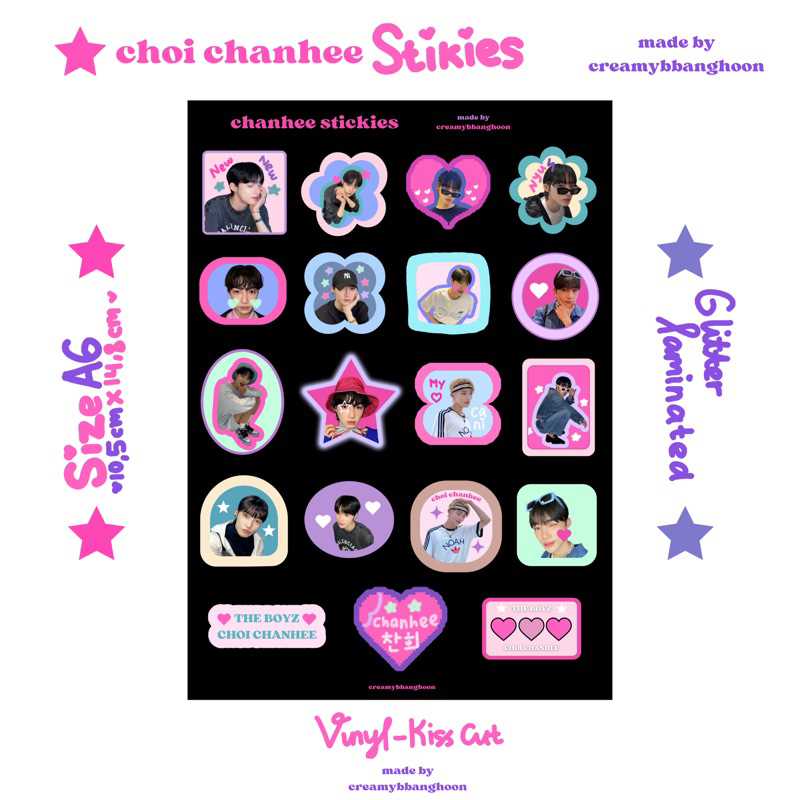 Jual Sticker The Boyz TBZ Member Deobo Stiker Deco (pre order) | Shopee ...