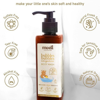 Jual Moell Bubbles Bubbles Everywhere - Shampoo / Sabun Mandi Bayi ...