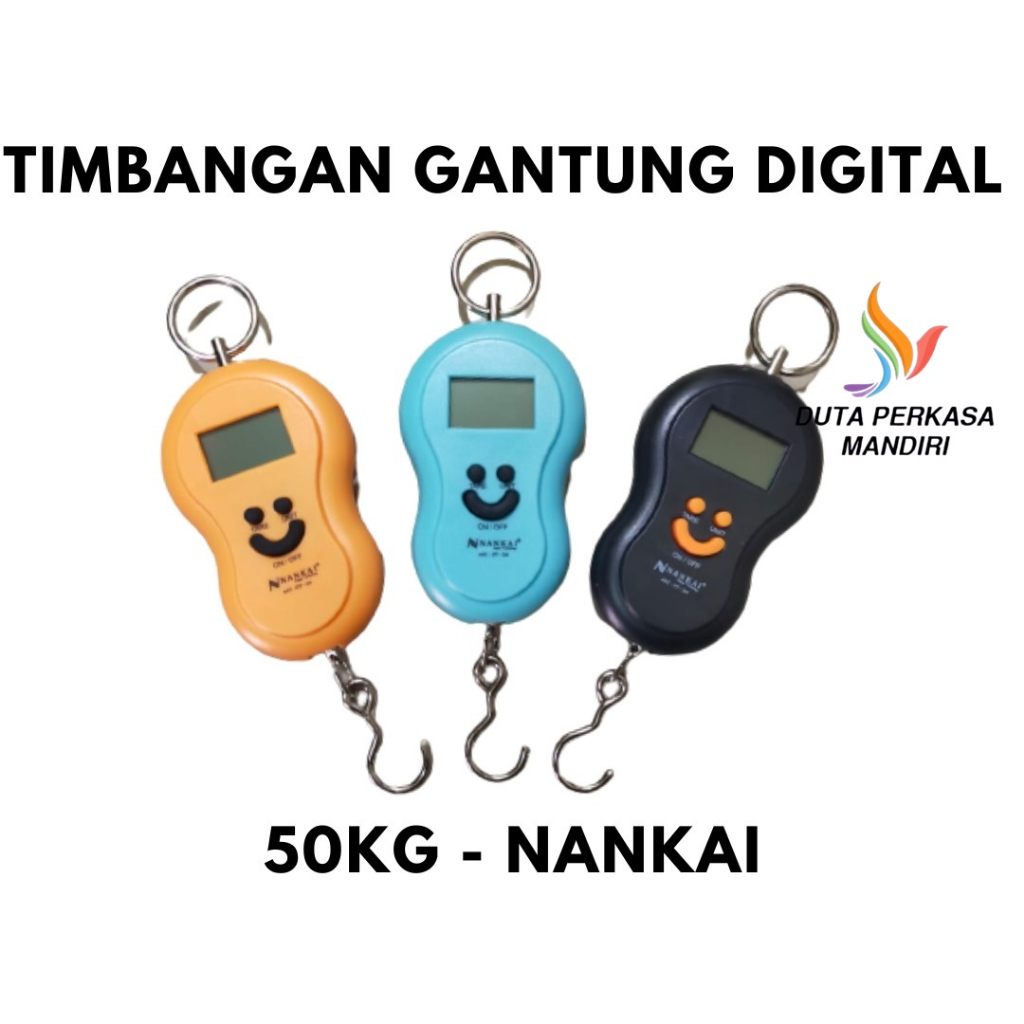 Jual DPM - timbangan gantung digital 50kg timbangan loundry portable ...