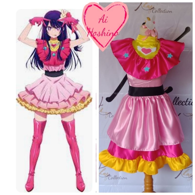 Jual Ai Hoshino Kostum Ai Hoshino Cosplay Oshi No Ko Shopee Indonesia