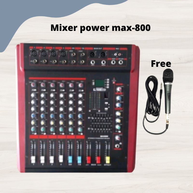 Jual POWER MIXER SANSUI 8 CHANNEL | Shopee Indonesia