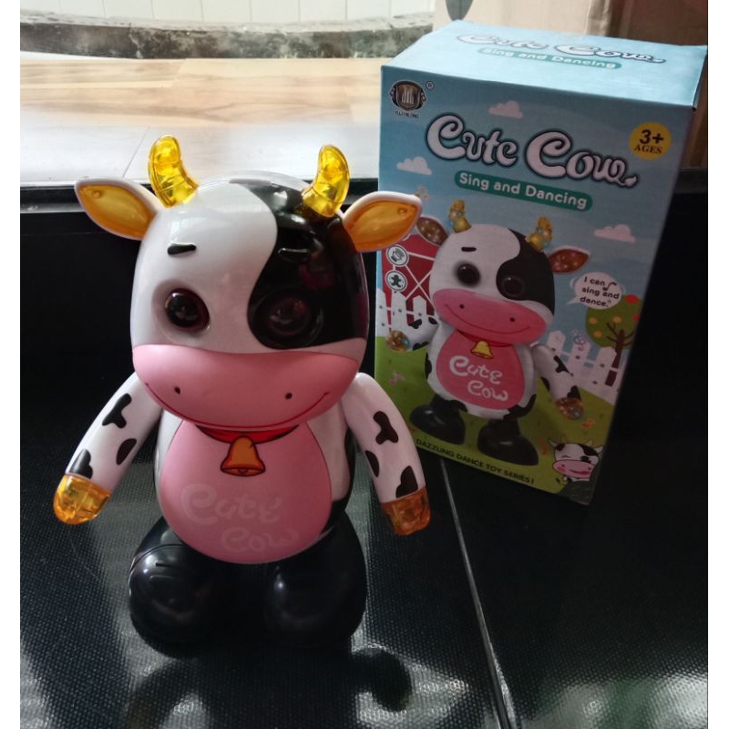 Jual Mainan Anak Robot Sapi/Cute Now Bisa Nyanyi dan Dancing Sendiri ...