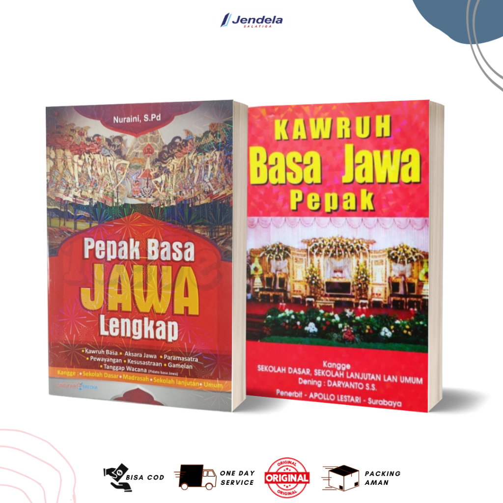 Jual Kawruh Basa Jawa & Pepak Basa Jawa | Shopee Indonesia