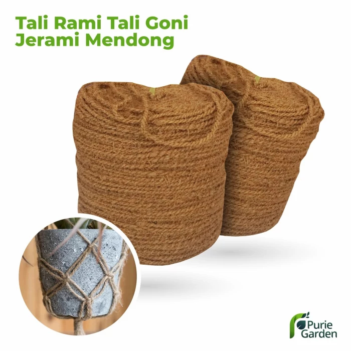 Jual Tali Rami Tali Goni Jerami Ikat Turus Tanaman Per Meter | Shopee ...