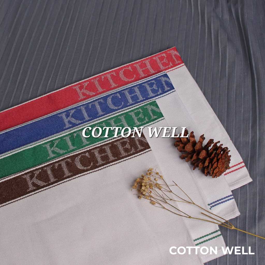 Jual Serbet Kitchen Towel Glass Cloth Serbet Kain Lap Dapur Piring ...