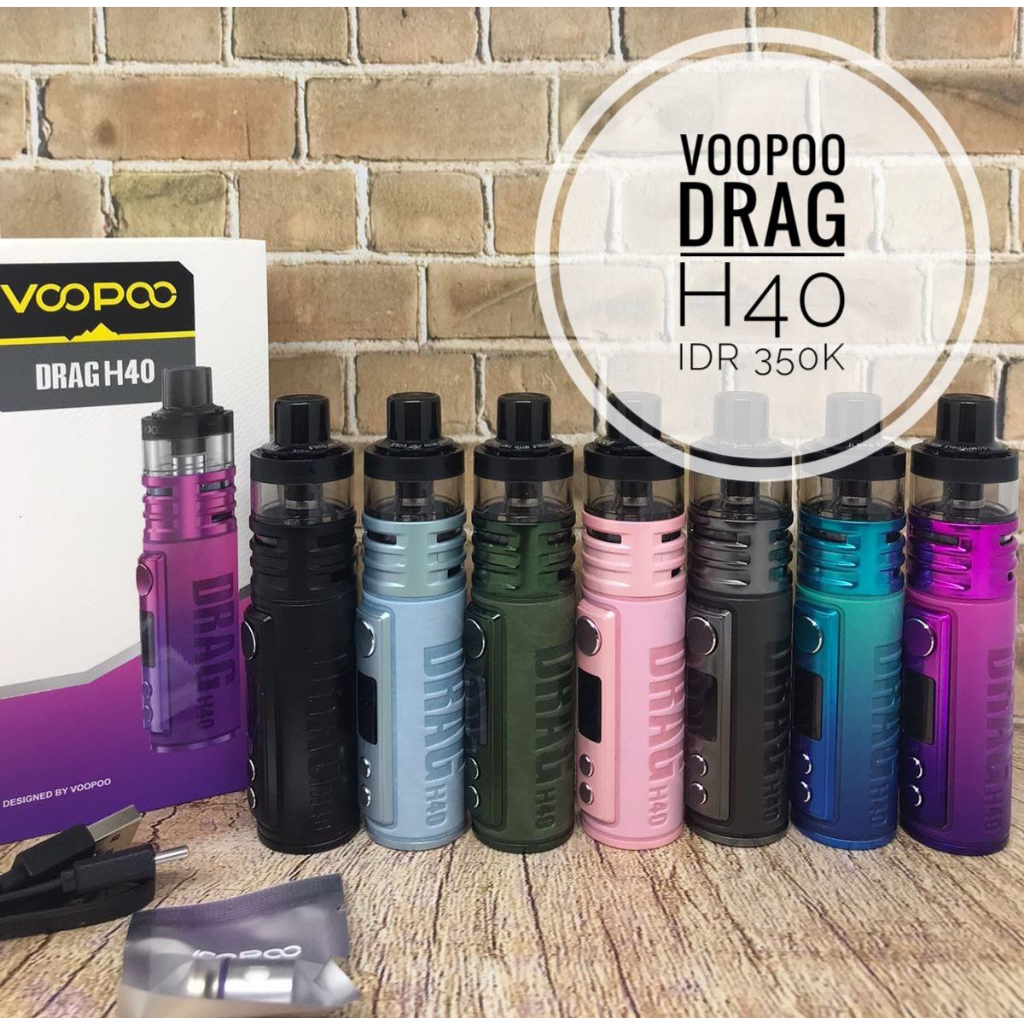 Jual Drag H40 Kit by Voopoo | Shopee Indonesia